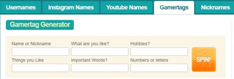 10 Best Gamertag Random Name Generator Sites in 2025 (Xbox Live etc)